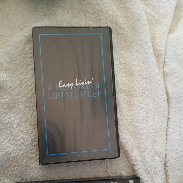 VHS VIDEO TESTED Rare Uriah Heep Easy Livin £26.68 - PicClick UK