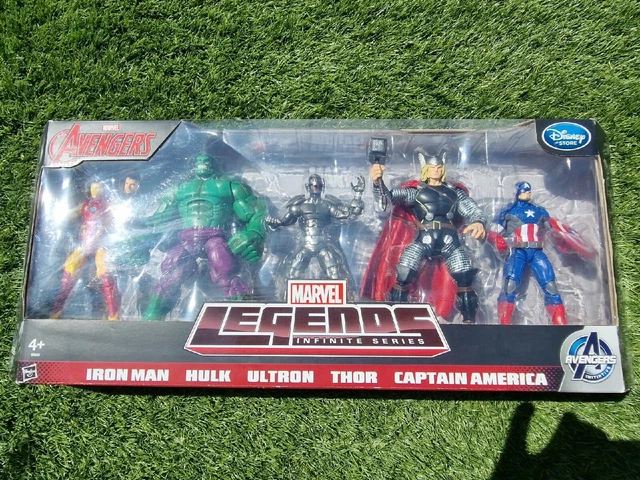 MARVEL LEGENDS INFINITE Series Avengers 5 Pack iron man thor hulk cap ...