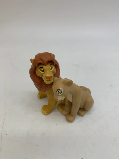 RARE SIMBA NALA Connected Love Figure 4” Disney Vintage Lion King $9.90 ...