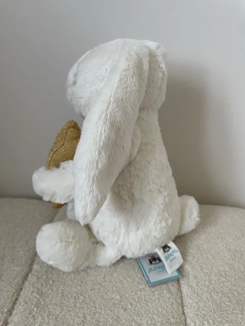 JELLYCAT CREAM BUNNY Holding Star £42.30 - PicClick UK