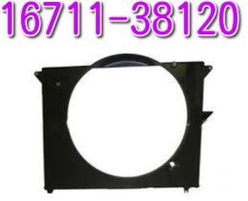 TOYOTA GENUINE 16711-38120 Land Cruiser Radiator Fan Shroud OEM Car ...