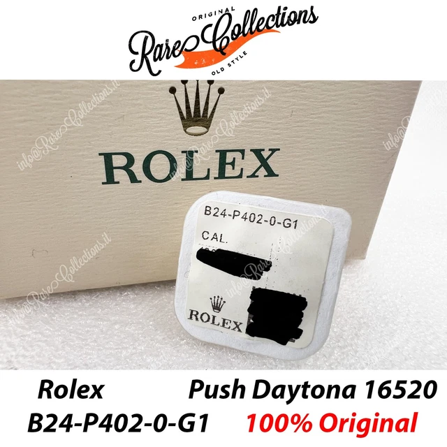 NEW NUOVO ROLEX 16520 Push button Pulsante Daytona Steel 24-P402-0 EUR ...