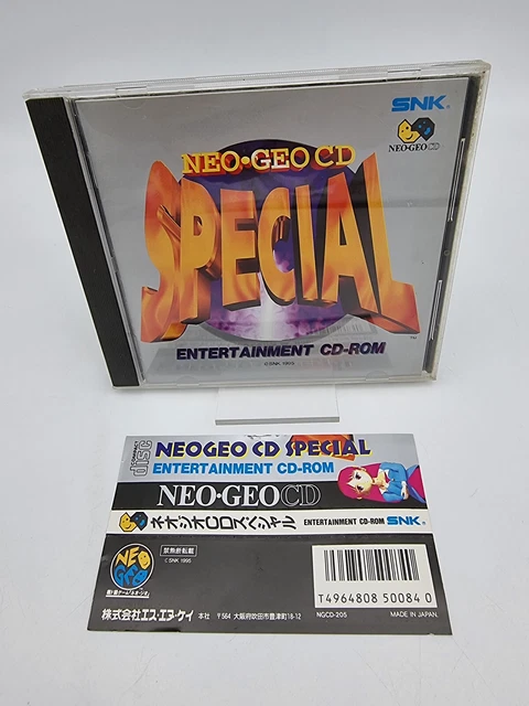 NEO GEO CD Special Spine Carte neo Japon Used Tested EUR 67,30 ...