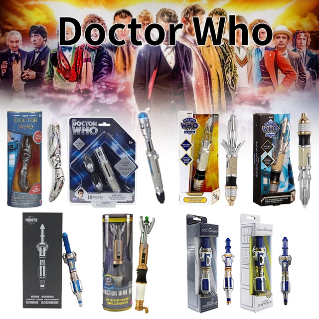 DOCTOR WHO THE 10th 12th 13th 14th Sonic Screwdriver w/ Light Sounds ...