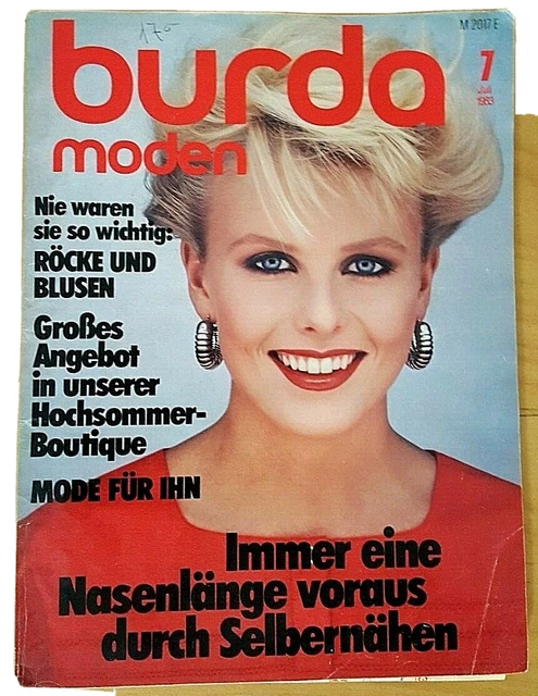 German Burda Magazine FOR SALE! - PicClick UK