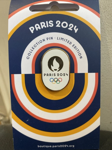 OLYMPIC GAMES PARIS 2024 official logo pin badge - limited edition £11. ...