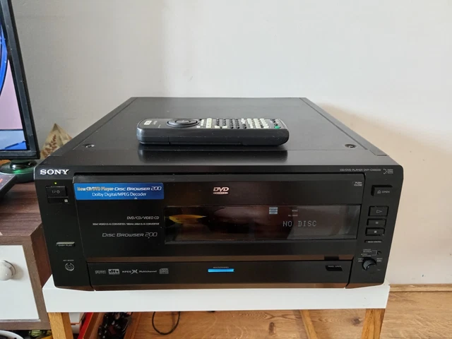 SONY DVP-CX850D 200 Disc DVD CD Player With Remote £300.00 - PicClick UK