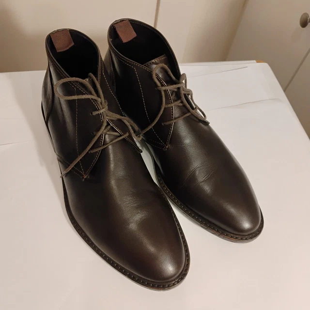 TO BOOT NEW York Adam Derrick Men’s Brown Leather Chukka Boots Made in ...
