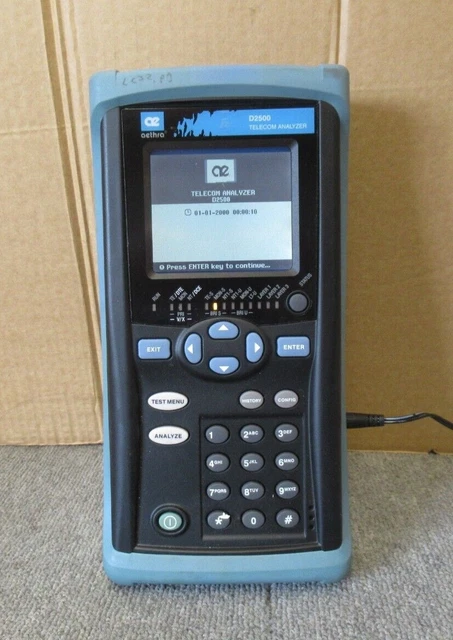 AETHRA D2500 TELECOM Analyzer Test Tester WAN ISDN £840.00 - PicClick UK