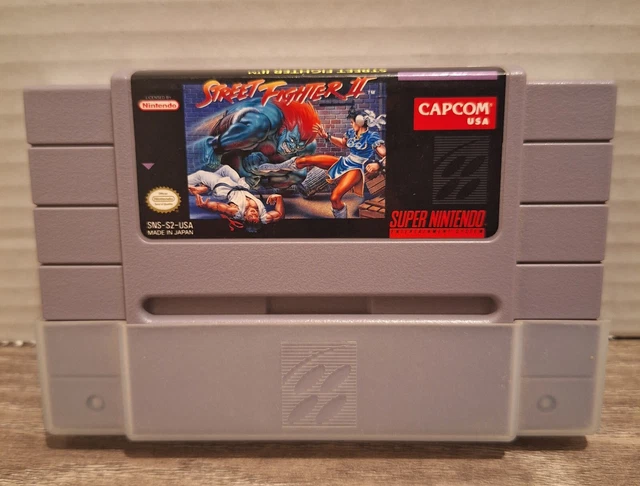 STREET FIGHTER II (Super Nintendo SNES, 1992) EUR 16,55 - PicClick FR STREET FIGHTER II (Super Nintendo SNES, 1992) EUR 16,55 - PicClick FR