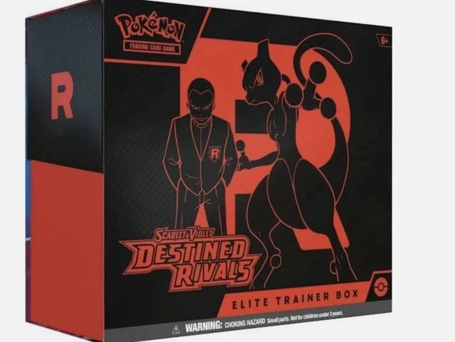 POKÉMON TCG DESTINED Rivals Elite Trainer Box - Destined Rivals ETB ...