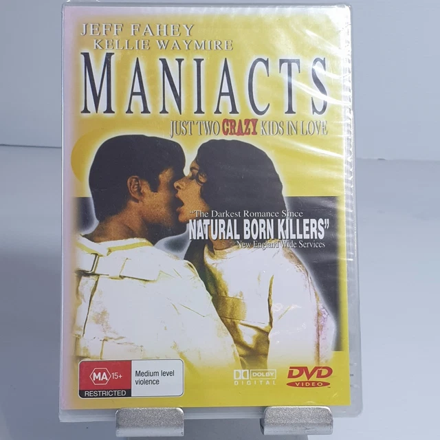 MANIACTS DVD MOVIE Thriller Brand New PAL Region Free Dark Romance $6. ...
