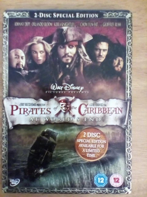 PIRATES OF THE Caribbean- At Worlds End (DVD) 2- Disc Special Edition ...