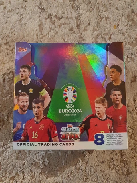 TOPPS MATCH ATTAX UEFA EURO 2024 Trading Cards Sammlung Full Box ...