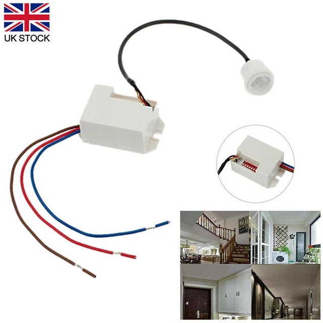 MINI 360° RECESSED PIR Ceiling Occupancy Motion Sensor Detector Switch ...