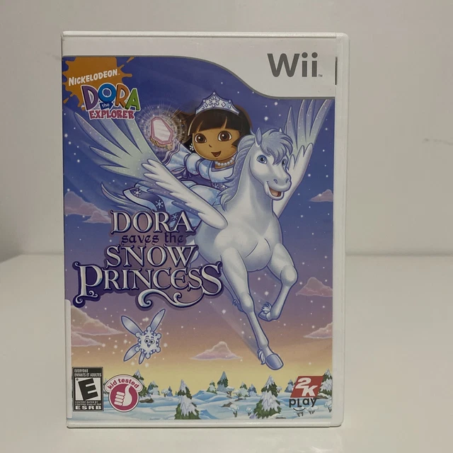 DORA THE EXPLORER Dora Saves The Snow Princess Vide Game Nintendo Wii ...