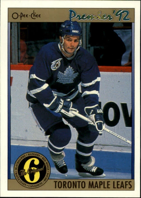 1991-92 OPC PREMIER Maple Leafs carte hockey #180 Dave Ellett ORIG6 EUR 1,66 - PicClick FR