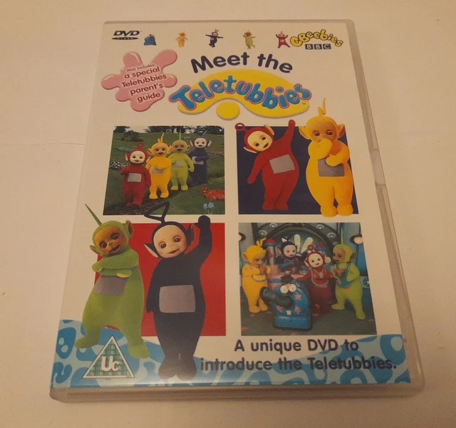 MEET THE TELETUBBIES - CBeebies BBC UK R2 DVD Inc Parents Guide VGC £9. ...