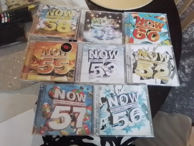NOW THATS WHAT i call music,52,53,55,56,57.58.59,60, Cd Collection EUR ...