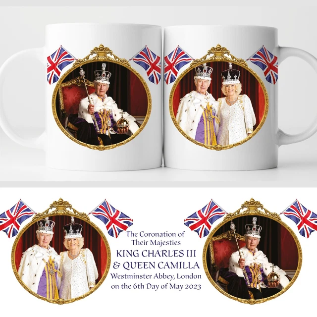 CORONATION OF KING Charles III Queen Camilla Commemorative Mug V £11.03 ... CORONATION OF KING Charles III Queen Camilla Commemorative Mug V £11.03 ...
