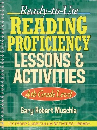 READY-TO-USE READING PROFICIENCY Lessons & Activities: 4th Grade Level ...