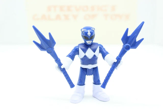 FISHER-PRICE IMAGINEXT POWER Rangers Blue Ranger From Command Center ...