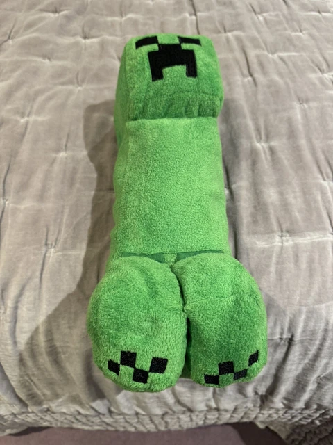 LARGE MINECRAFT CREEPER Plush Toy 18 in Tall XL Green Soft Doll Stuffed ...