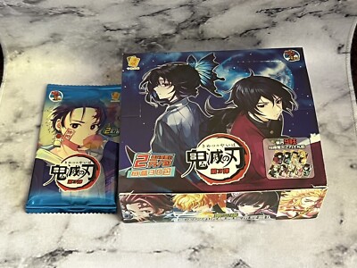 NEW! PREMIUM DEMON Slayer Trading Card Game Booster Box CCG DS22 ...