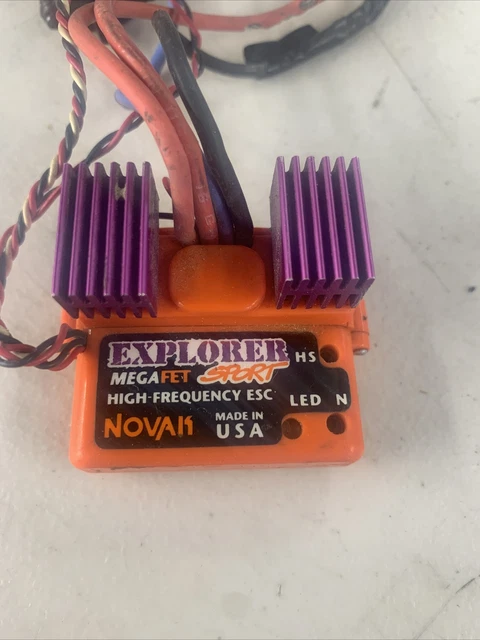 VINTAGE NOVAK EXPLORER Sport ESC Vintage JRX2 RC-10 $35.00 - PicClick