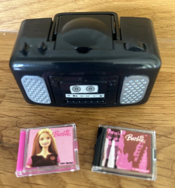 BARBIE CD PLAYER, Mattel 1998, Miniature Boom Box £3.00 - PicClick UK