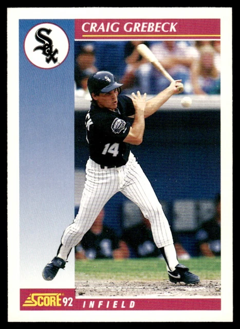 1992 SCORE #561 Craig Grebeck Chicago White Sox EUR 1,72 - PicClick FR