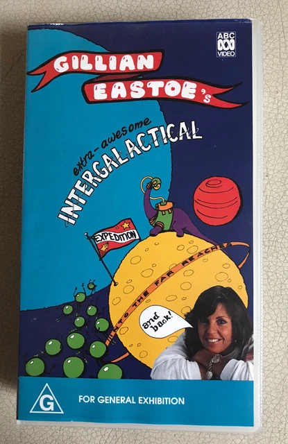 GILLIAN EASTEO'S EXTRA-AWESOME INTERGALACTICAL Expedition VIDEO VHS PAL ...