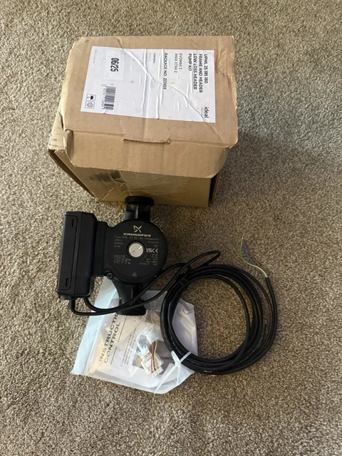 GRUNDFOS UPML 25-105-180 230v Pump Ideal Evomax 2 / IMAX Xtra 2 Shunt ...