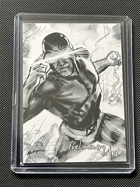 2024 MARVEL MASTERPIECES Nahuel Grego Cyclops Preliminary Art #73 £8.06 ...