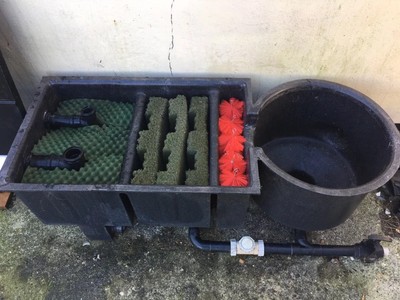 OASIS VORTEC KOI Pond Filter With 3 Stage Filteration and Vortex ...