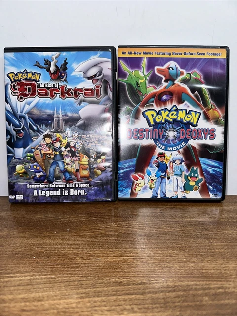 LOT DE DVD Pokémon - Destiny Deoxys / The Rise Of Darkrai EUR 11,66 - PicClick FR