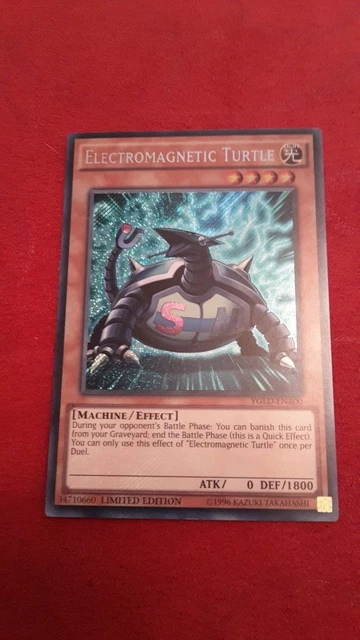 ELECTROMAGNETIC TURTLE YGLD-ENA00/LIMITED Edition / Cards Yu-Gi-Oh! UK ...