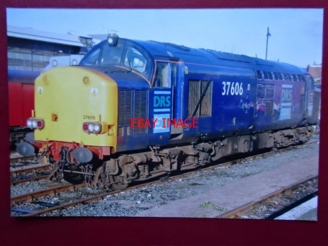 PHOTO BR Class 37 Diesel Loco No 37606 Drs Livery View 2 £1.90 ...