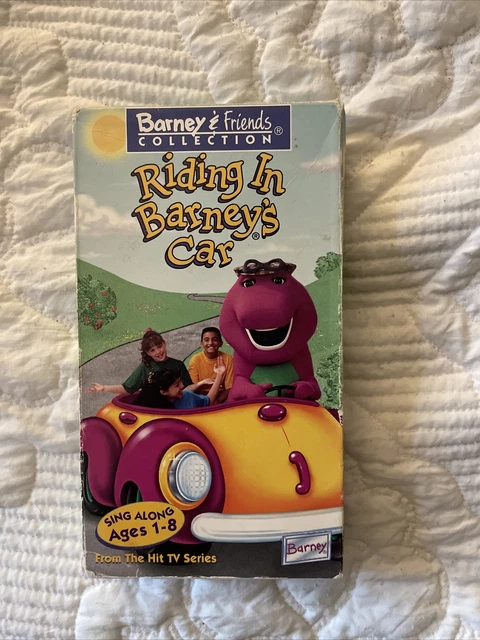 BARNEY - RIDING in Barneys Car (VHS, 1995) £37.42 - PicClick UK