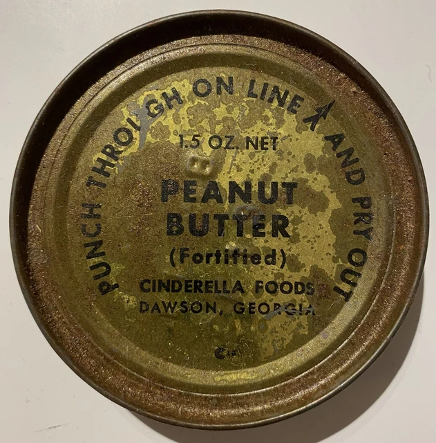 BOITE DE RATION US Army Peanut Butter ww2 EUR 15,00 - PicClick FR
