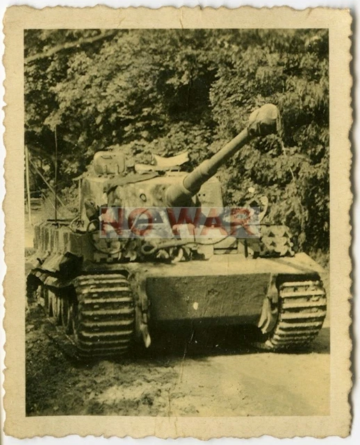WWII WAR PHOTO GERMAN PANZER / TANK Panzerkampfwagen VI Tiger £46.42 ...