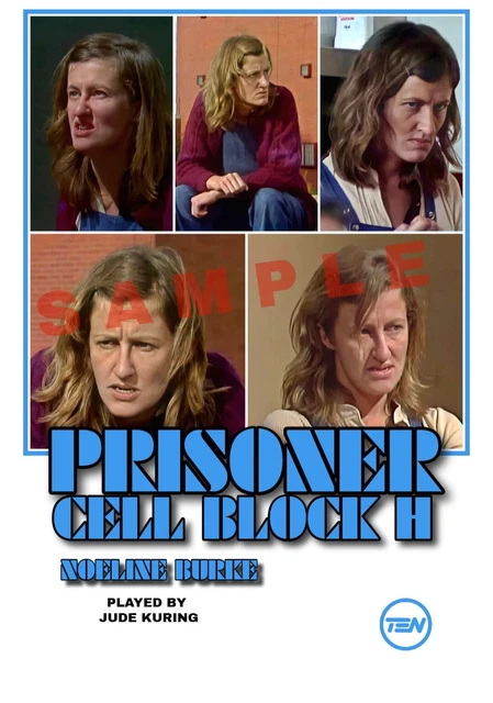 PRISONER CELL BLOCK H Fan Card Noeline Burke 6x4 £2.99 - PicClick UK