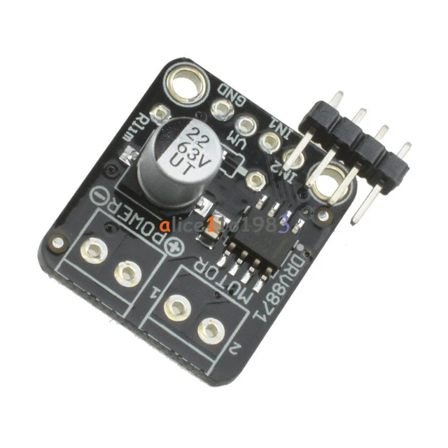 Drv8871 H Bridge Motor Driver Breakout Board Pwm Control Module 36a