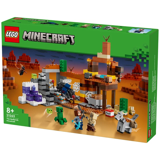 LEGO MINECRAFT THE Badlands Mineshaft NEW 2024 PRE-ORDER £56.99 ...