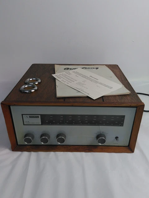 VINTAGE ARMSTRONG 127M Mono Valve Tube Amplifier Tuner HiFi Audiophile ...