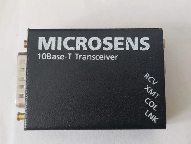 MICROSENS - MS420001 - Ethernet Transceiver 10Base-T - Used £18.18 ...