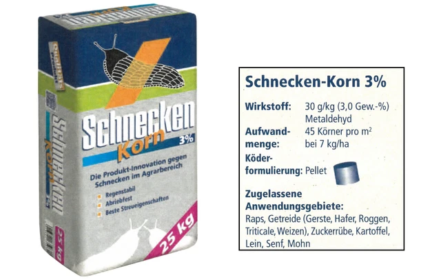 § FRUNOL DELICIA Schneckenkorn 3% Nachtschnecken Derrex Arinex ...