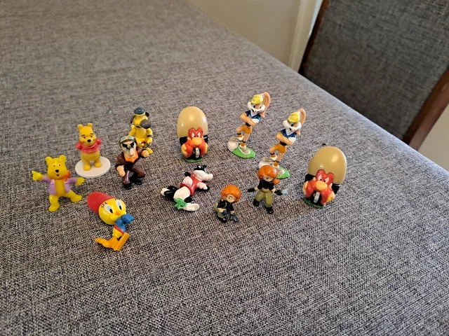 VINTAGE KINDER SUPRISE Egg Toys - Capsule Toys Disney Looney Tunes Kim ...