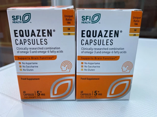 EQUAZEN CAPSULES 2 packs 60 capsules each 2026 £17.88 - PicClick UK