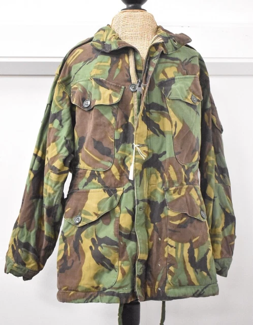 BRITISH ARMY 68 Pattern DPM Combat Smock Jacket Size 1 Ghost Overlay ...